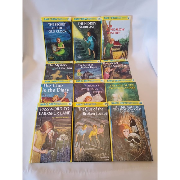 Nancy Drew | Other | Bundle Of 2 Vintage Nancy Drew Hardcover Books ...